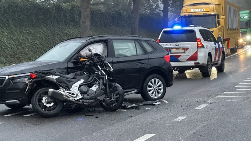 Motorrijder gewond bij ongeval op Astenseweg in Meijel